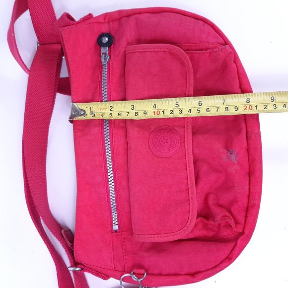 Kipling | Bags | Kipling Syro Travel Shoulder Crossbody Pink Canvas ...